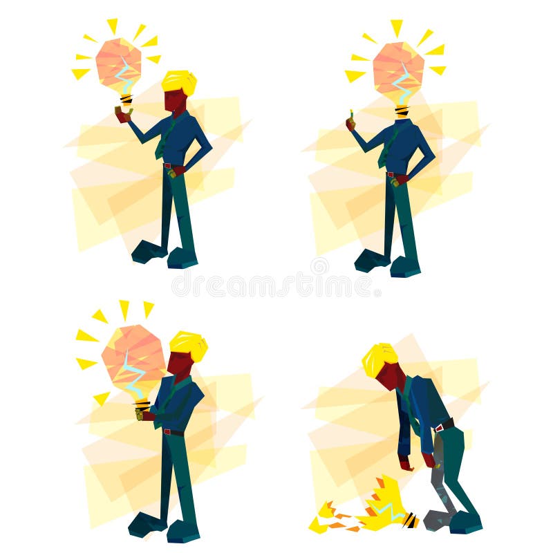 Thinking Worker Stock Illustrations – 8,467 Thinking Worker Stock ...