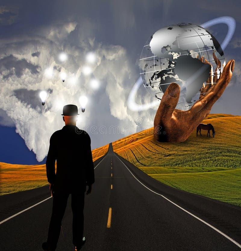 Ideas stock illustration. Illustration of background, consciousness ...