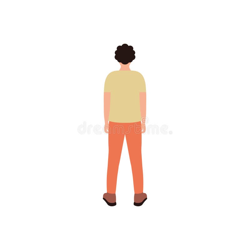 Man stock vector. Illustration of fashion, character - 187754429