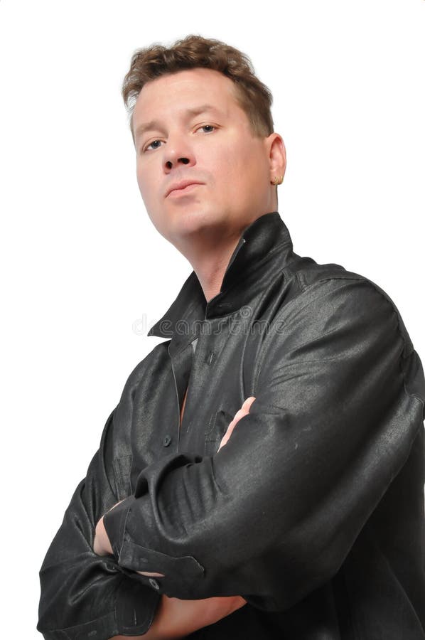 The Man With An Imperious Look Stock Image - Image of offended ...