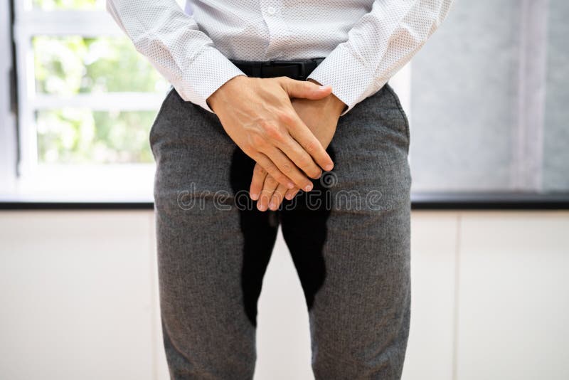 Man with Incontinence and Urinary Dysfunction Stock Image - Image of ...