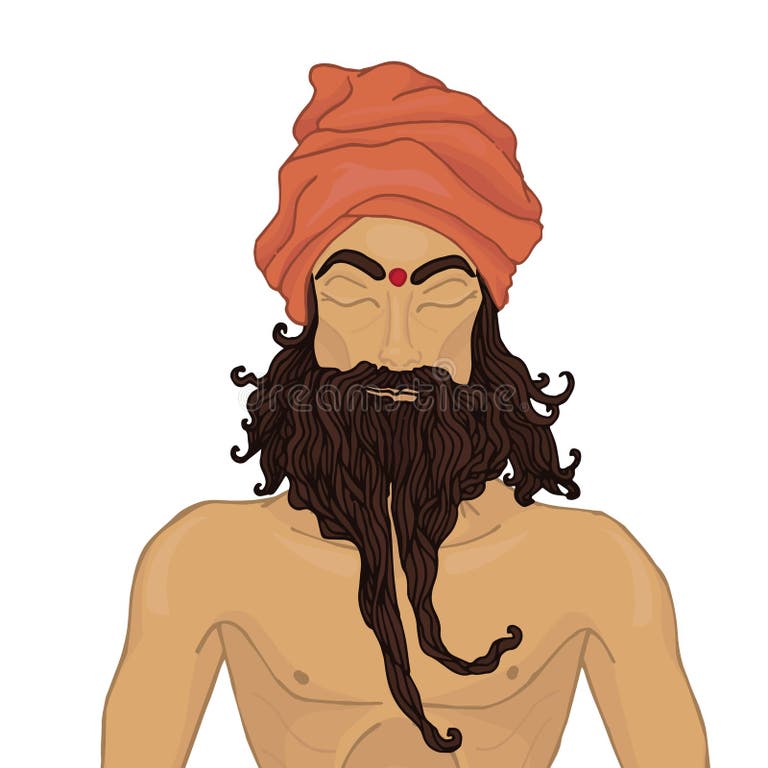 Cartoon Indian Guru Stock Illustrations – 1,417 Cartoon Indian Guru ...
