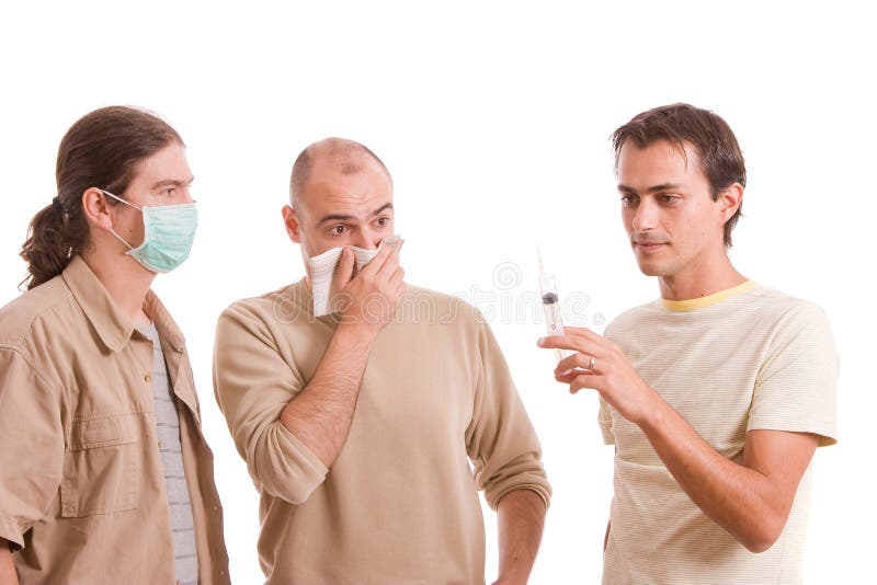 Man infected with h1n1 stock image. Image of mask, face - 11457787