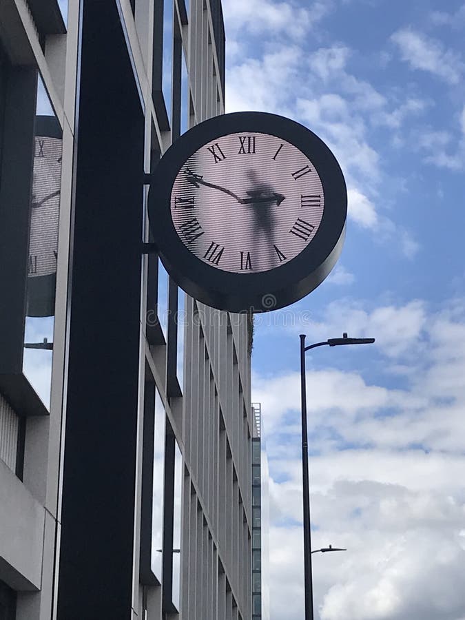 The Man Inside Clock in London Editorial Stock Photo - Image of nice ...