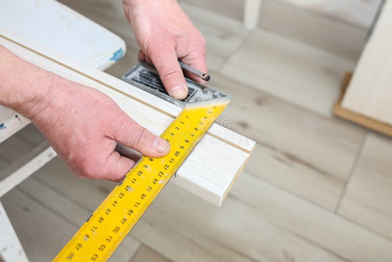 Ruler in the hands stock photo. Image of precision, instrument - 20714334