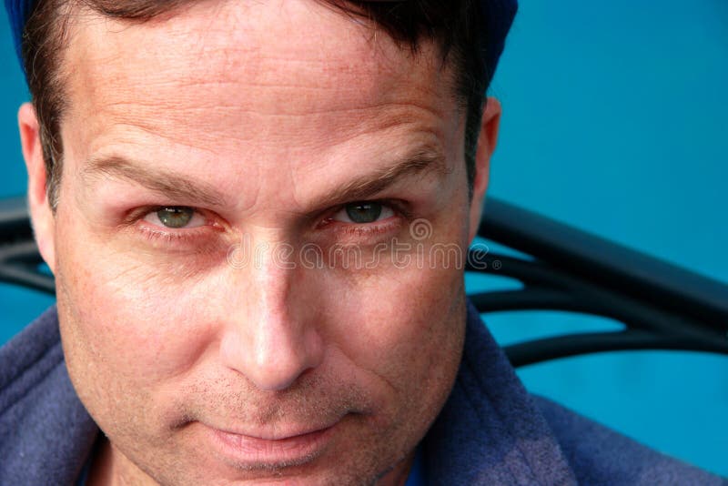 Man with intense look stock photo. Image of looking, handsome - 2538016