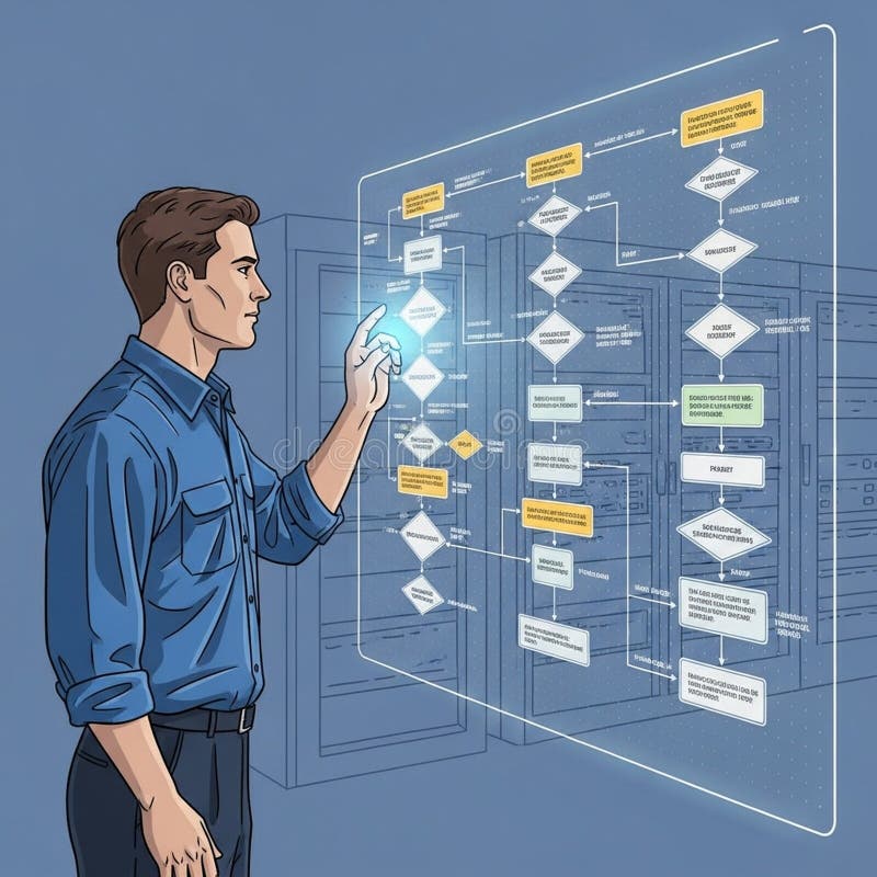 Flowchart Display Stock Illustrations – 3,083 Flowchart Display Stock ...