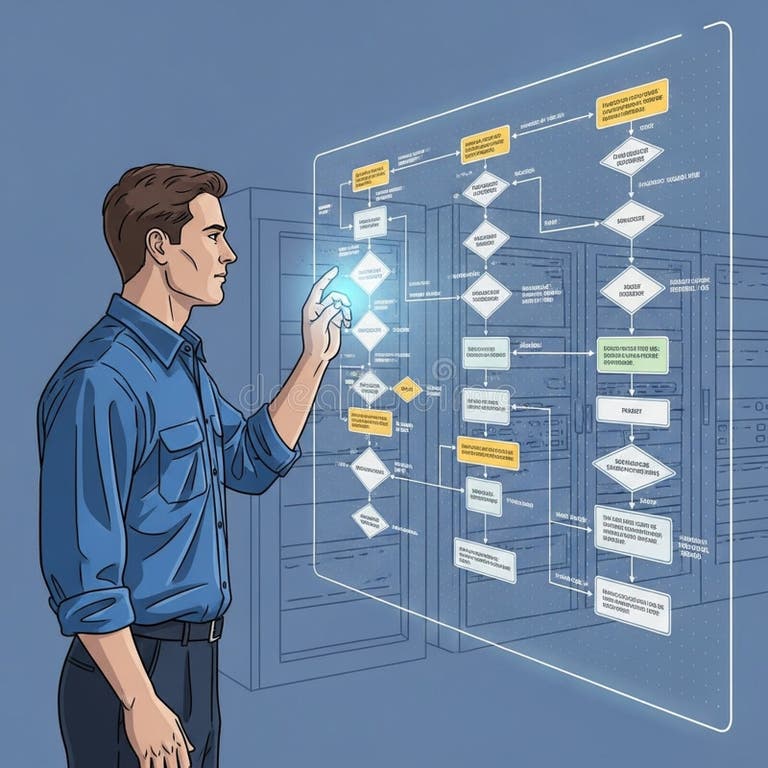 Flowchart Display Stock Illustrations – 3,083 Flowchart Display Stock ...