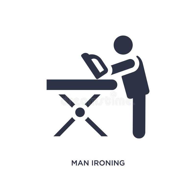 No Ironing Isolated Icon. Simple Element Illustration from Signs ...