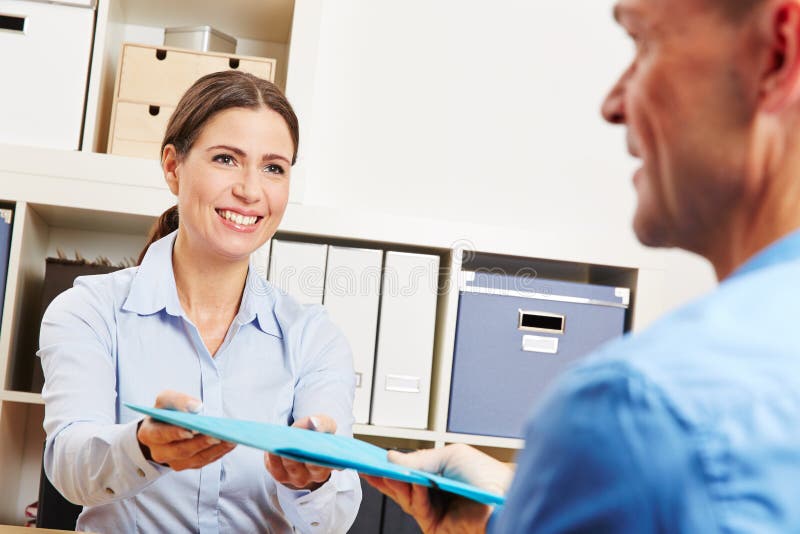 Man at Job Application Interview Stock Image - Image of authority ...