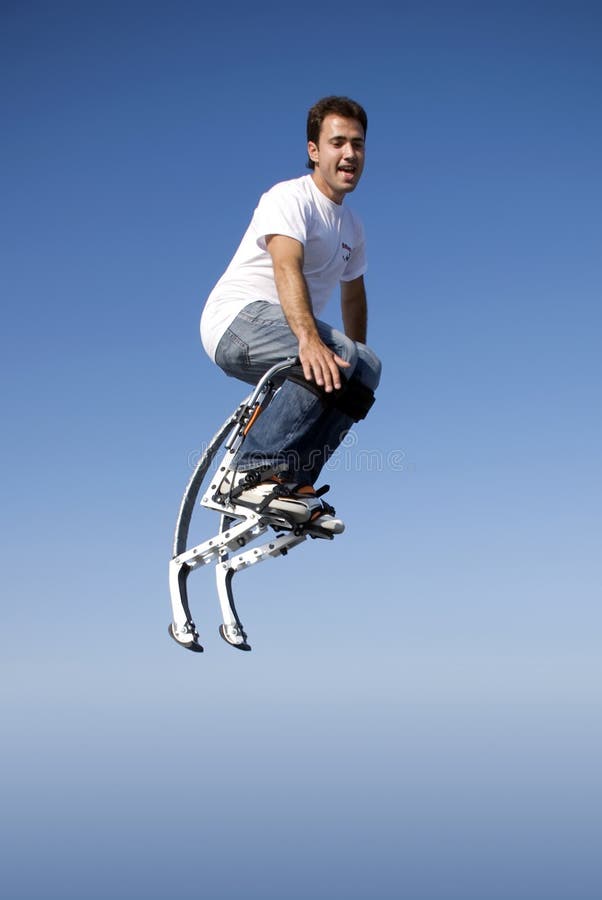 Man jumping stock image. Image of body, lifestyle, enjoy - 10414235