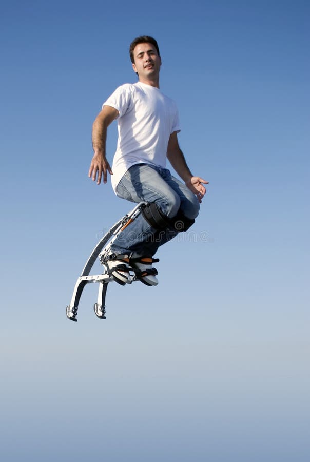 Man jumping stock image. Image of body, lifestyle, enjoy - 10414235