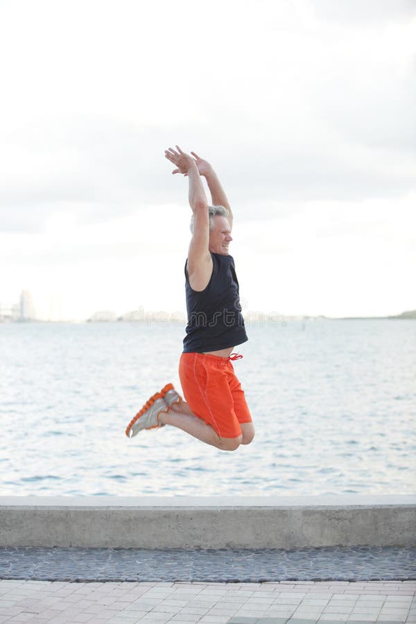 Man jumping stock image. Image of jump, fitness, athlete - 28210451