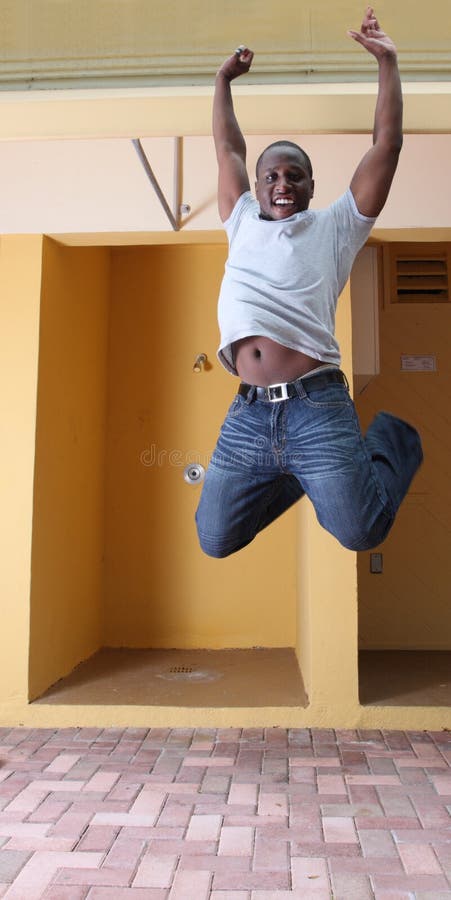 Man Jumping stock image. Image of jump, leap, person, high - 6020957