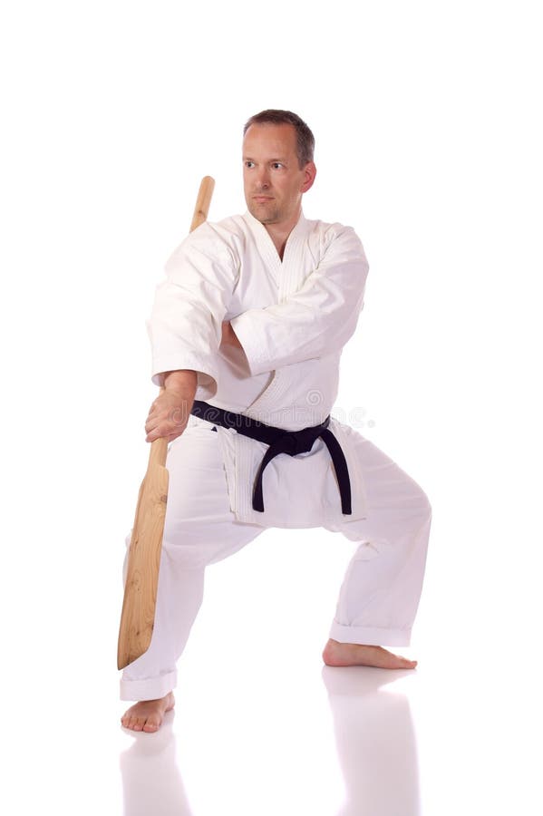 Man with a kai stock photo. Image of male, japanese, exercise - 29850402