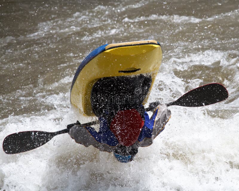 Man in kayak stock image. Image of outdoor, kayak, expedition - 19466599