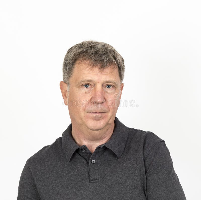 Man keeps a straight face stock photo. Image of smile - 44951538