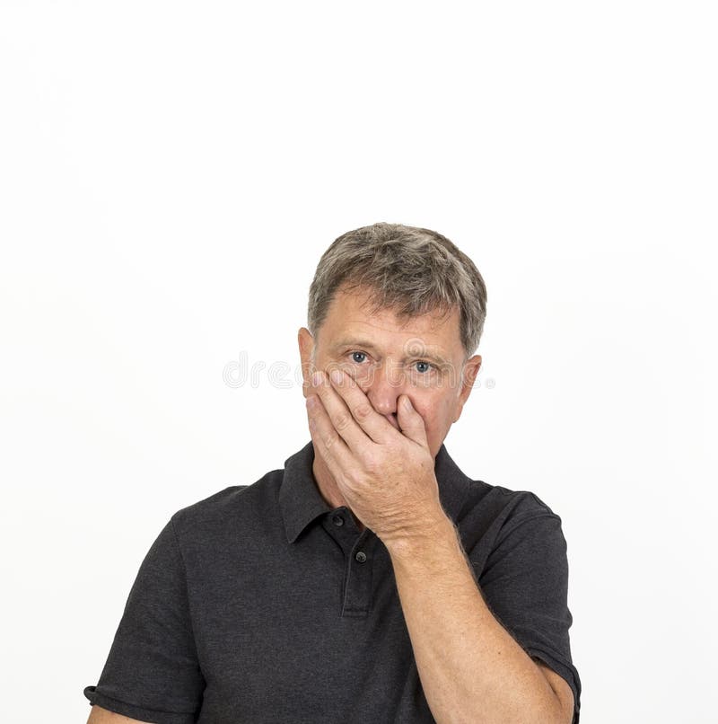 Man keeps a straight face stock image. Image of attractive - 44951577