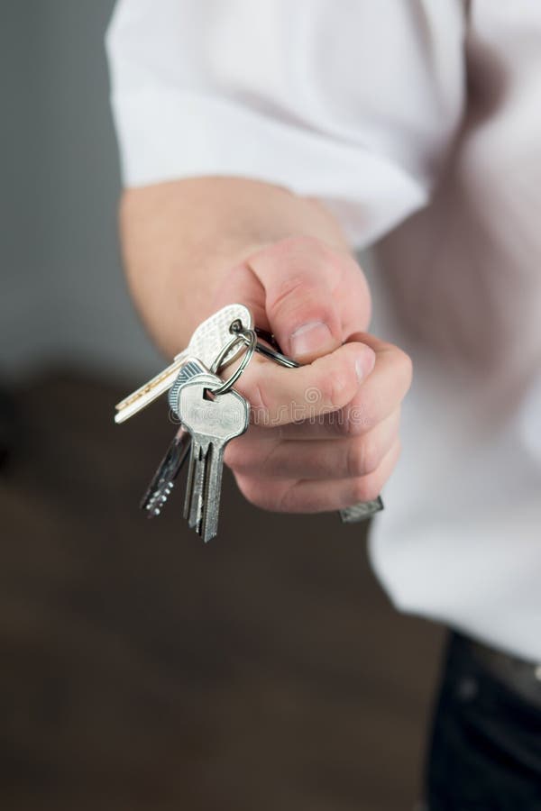 Man with keys stock photo. Image of concept, body, keys - 41807128