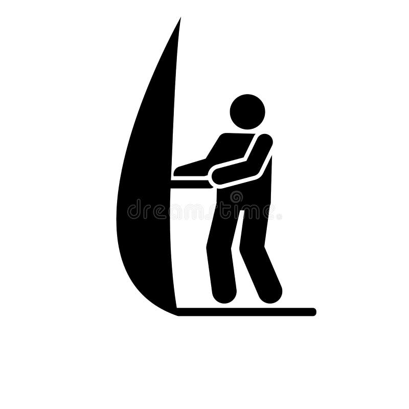 Man Kite Adventure Icon. Element of Pictogram Adventure Illustration ...