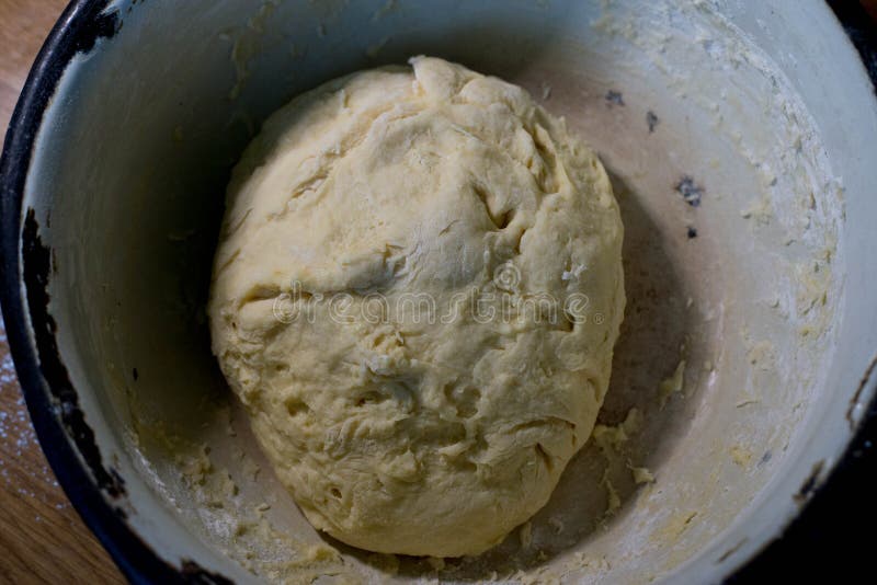 Ready Dough To Create a Delicious Taste Stock Photo - Image of dough ...
