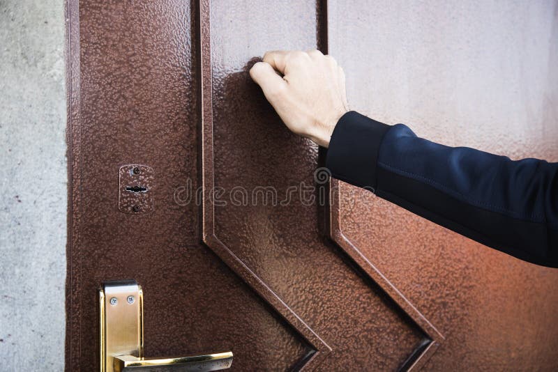 Salesman Knock Door Stock Photos - Free & Royalty-Free Stock Photos ...