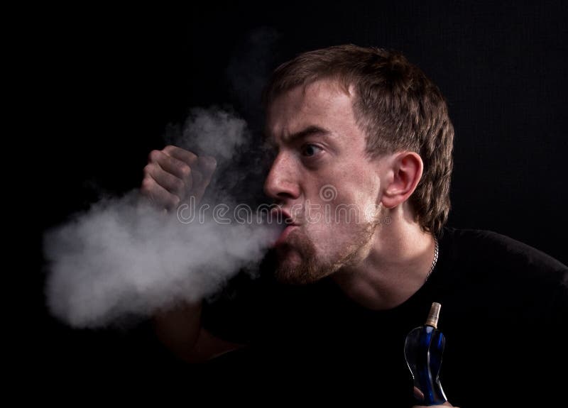 Man with knuckle stock image. Image of dark, pipe, expression - 10975439