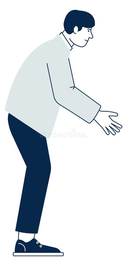 Leaning Forward Stock Illustrations – 194 Leaning Forward Stock ...