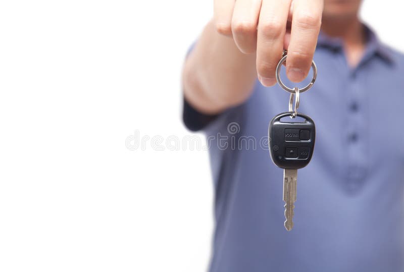 Man lending a key stock image. Image of real, lock, financial - 16047101