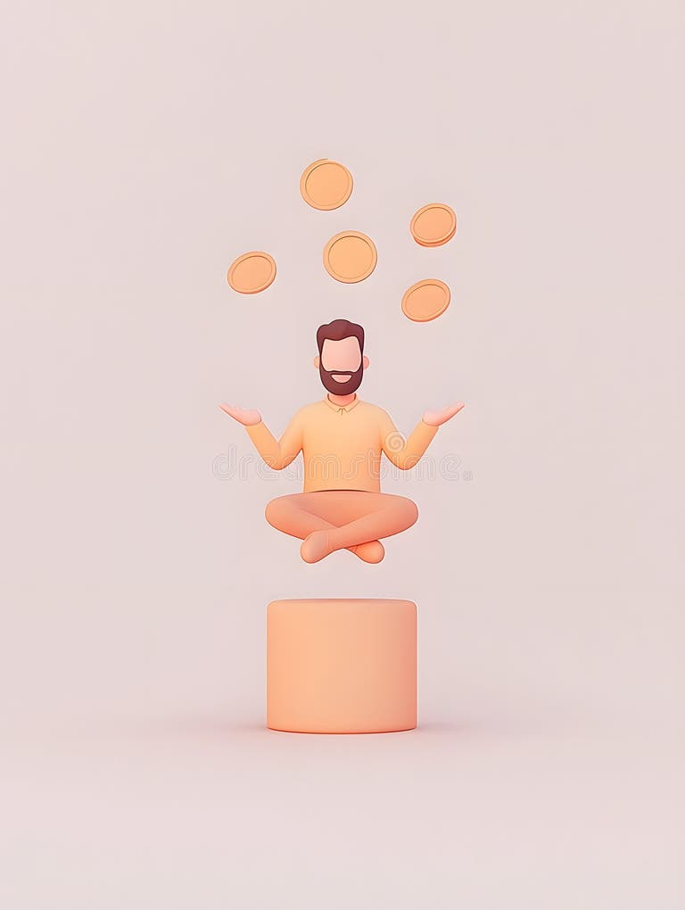 Levitating Man Stock Illustrations – 614 Levitating Man Stock ...