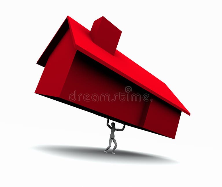 Man Lifting House Stock Illustrations – 616 Man Lifting House Stock ...