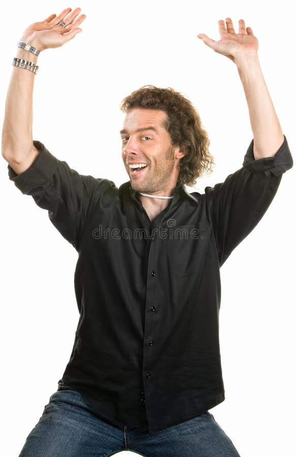 Man Lifting Something stock image. Image of gesturing - 25630507