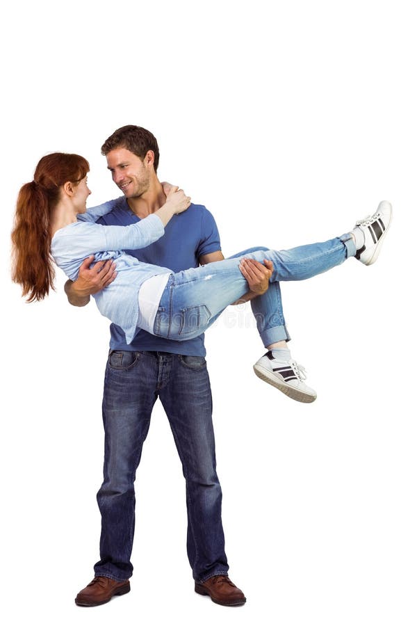 Man Lifting Up His Girlfriend Stock Photos - Free & Royalty-Free Stock ...