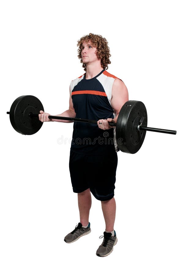 Man Lifting Weight stock image. Image of lifestyle, male - 45220883
