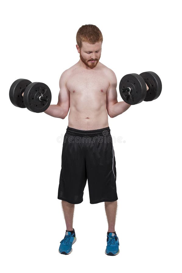 Man Lifting Weight stock image. Image of hard, person - 73311597