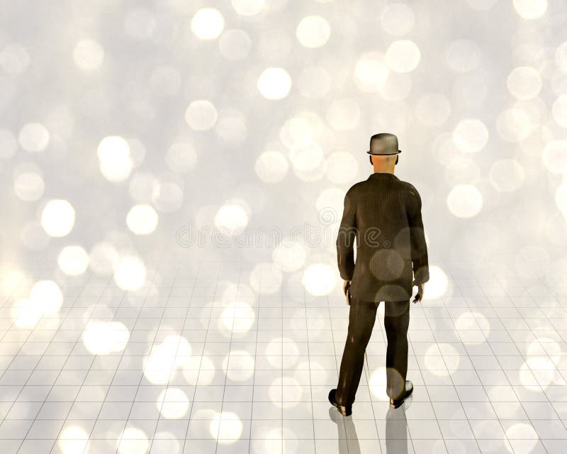 Man in light stock photo. Image of calm, hope, meditation - 12210448