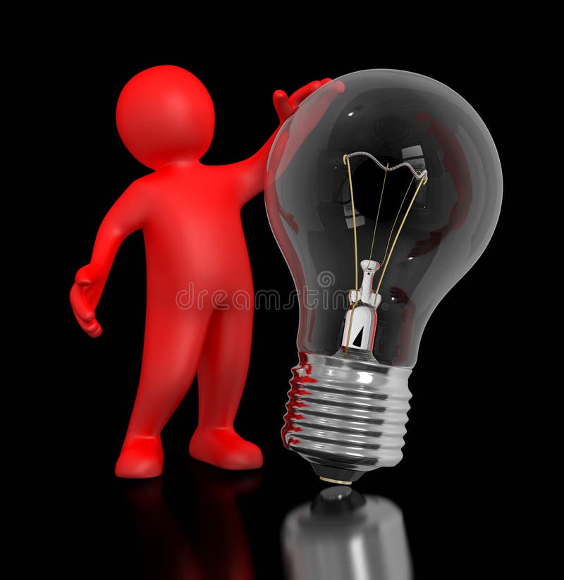 Light bulb human brain stock illustration. Illustration of cell - 34646282