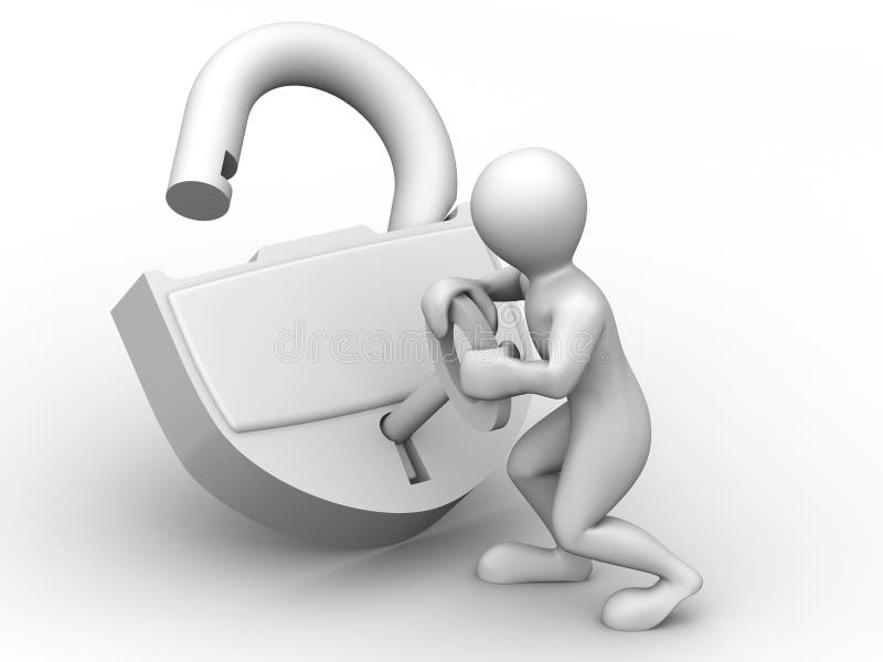 3D Humans Race Ready To Start Stock Illustration - Illustration of ...