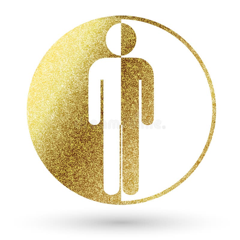 Man logo stock vector. Illustration of sparkle, human - 86312124