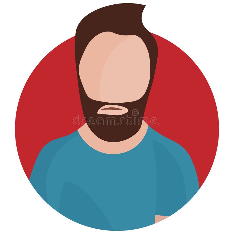 Man Logo on White Background. Vector Illustration Stock Illustration ...