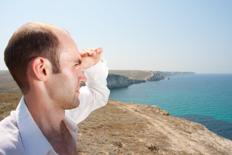 558 Man Looking Afar Photos - Free & Royalty-Free Stock Photos from ...