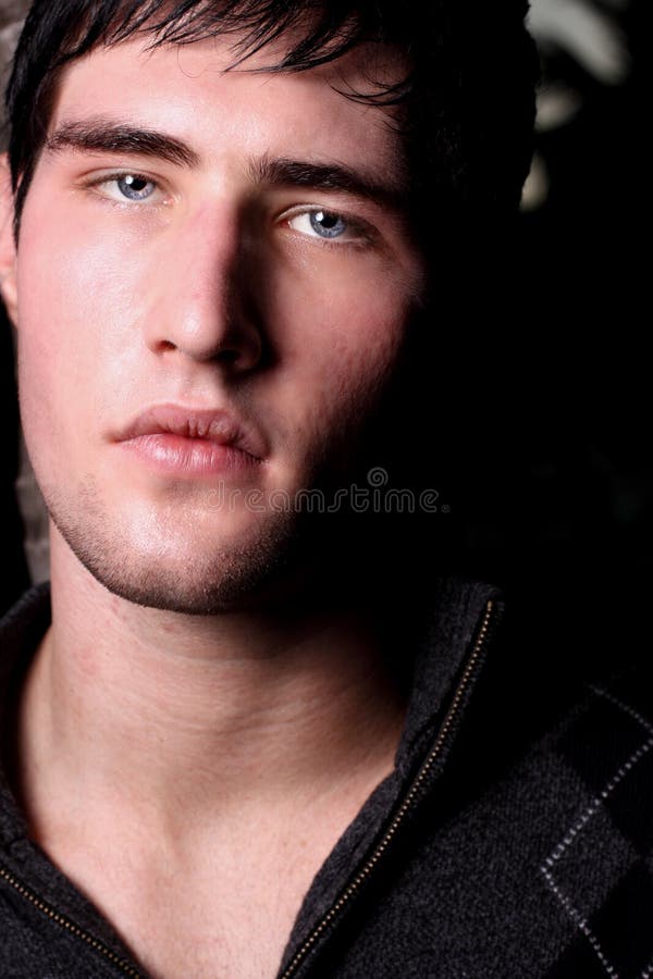 Man looking at the camera stock photo. Image of expression - 7169884