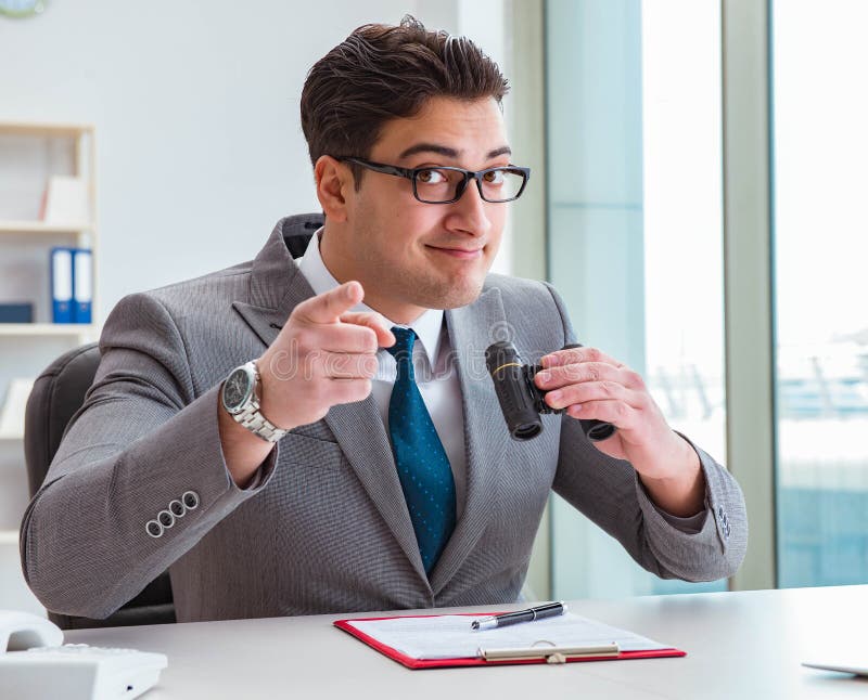 Man Looking for Errors and Mistakes in Report Stock Photo - Image of ...