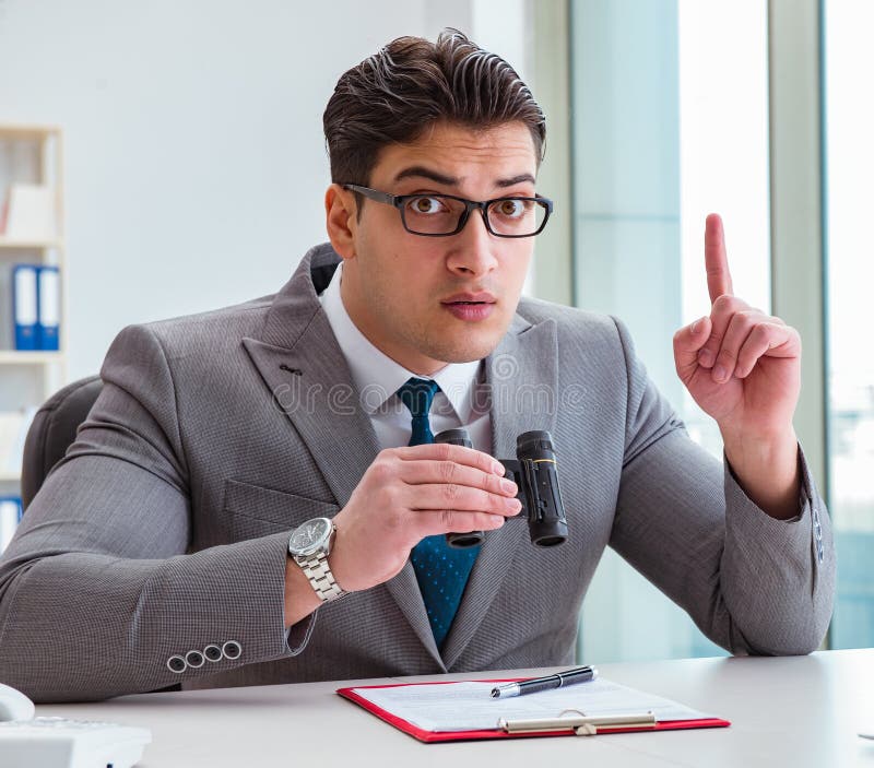 Man Looking for Errors and Mistakes in Report Stock Photo - Image of ...