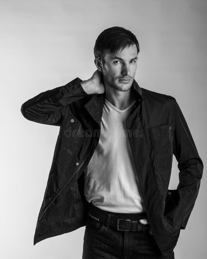 Man looking stock photo. Image of single, cheerful, adult - 57443744