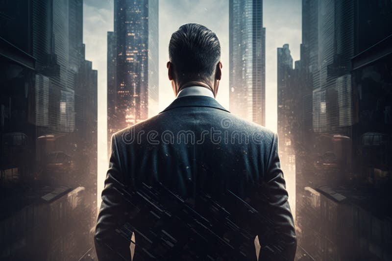 Man Looking Out Window Person in the Window Stock Illustration ...