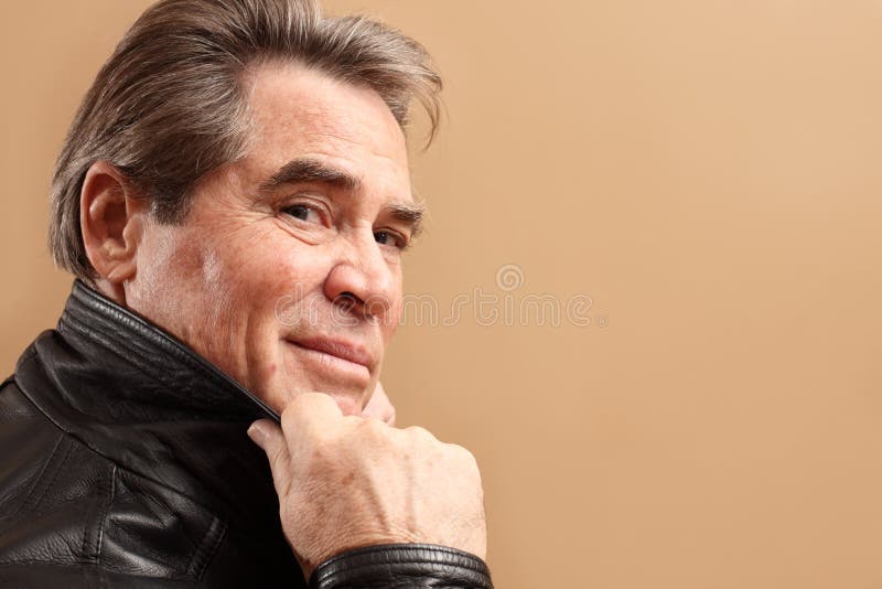 Man looking over shoulder stock image. Image of hold, head - 7539693