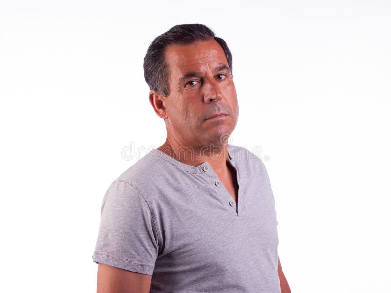 Serious and angry man stock photo. Image of angry, headshot - 28534002