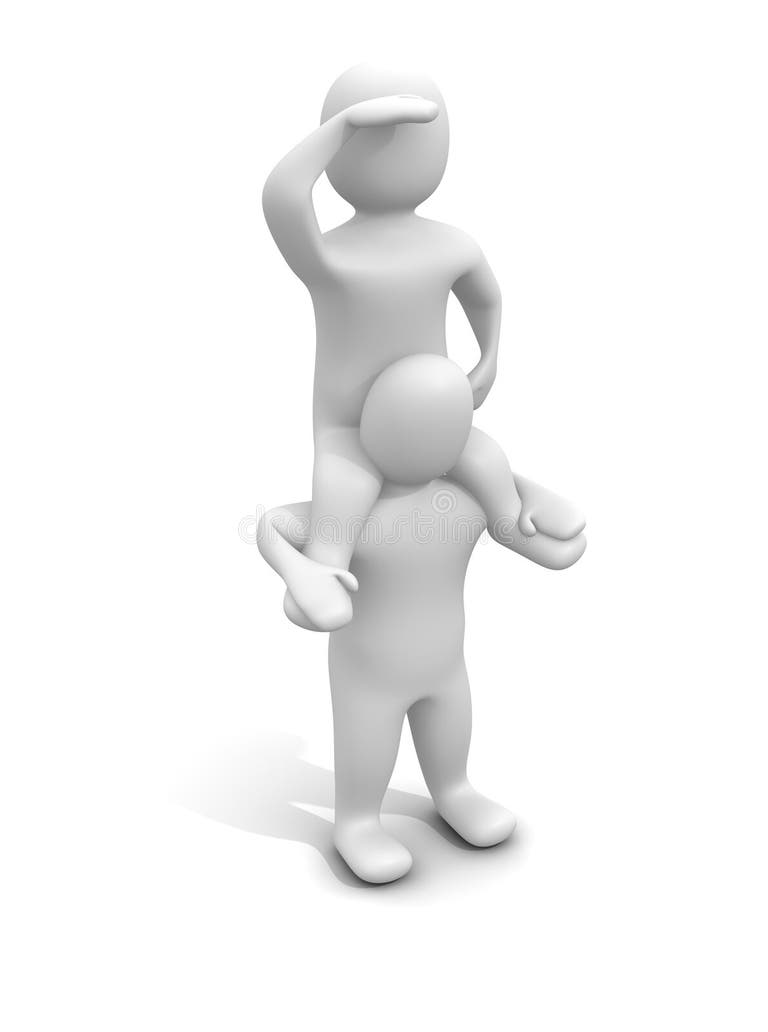 3d Person Looking Distance Stock Illustrations – 156 3d Person Looking ...