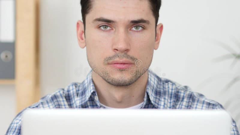 Man Looking Toward Camera, Close Up Stock Image - Image of years ...
